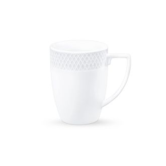 Wilmax England Wilmax | Teetassen & Kaffeetassen 2er Set | Kaffeebecher Porzellan | Becherset | Tasse f&uuml;r Tee, Kaffee, Cappuccino | Porzellantassen mit Griffen | F&uuml;r