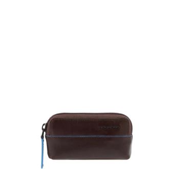 Piquadro Blue Square Revamp Porte-cl&eacute;s Support - Homme - Sacs - Brun - Taille: ONE Size