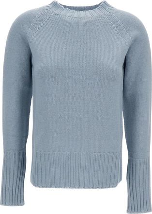 Drumohr Femme, Pulls, Bleu, Taille: 38 FR Maille col rond
