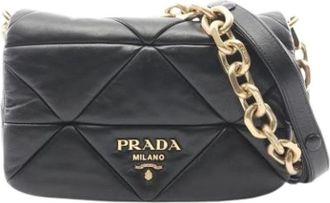 Prada Sac bandouli&egrave;re vintage Pre-owned - Femme - Pre-owned - Noir - Taille: ONE Size