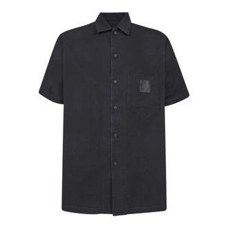 Givenchy Schwarzes Kurzarmhemd - - Shirts - Herren - Schwarzk - M