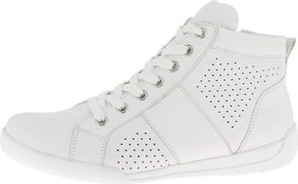 Andrea Conti Femme Damen Sneaker Basket, Blanc, 41 EU
