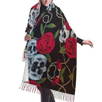 Generic Yeux De Cr&acirc;ne De Rose Femme Scarf &Eacute;l&eacute;gant Ch&acirc;le Grande Etole Pour Mariage Hiver Soir&eacute;e Automne