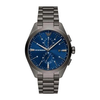 Emporio Armani Klassische elegante Analog-Uhr mit Datumsanzeige - - Accessories - Herren - Schwarzk - ONE SIZE