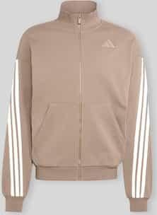 adidas Regular Fit Trainingsjacke aus Baumwolle mit 3-Streifen-Design