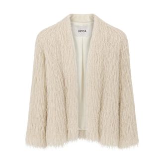 Jucca Vestes en fausse fourrure et shearling - Femme - Vestes - Beige - Taille: 38 FR
