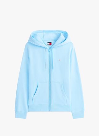 Tommy Hilfiger Hoodie &agrave; capuche en coton m&eacute;lang&eacute;