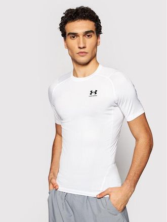 Under Armour Technisches T-Shirt Ua HeatGear Armour 1361518 Wei&szlig; Compression Fit