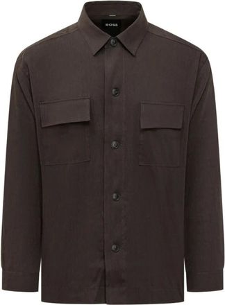 HUGO BOSS Homme, Chemises, Brun, Taille: M Boss Chemises