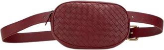 Bottega Veneta Sac Banane Vintage Pre-owned - Femme - Pre-owned - Rouge - Taille: ONE Size