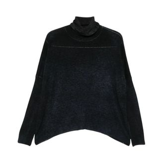 Avant Toi Damen, Strickwaren, Blau, XSGr&ouml;&szlig;e
