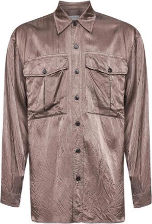 Dries Van Noten Homme, Chemises, Rose, Taille: L Casual Shirt