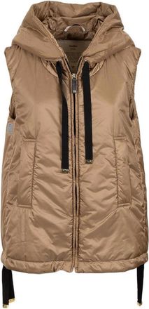 Max Mara Knielanger Mantel - Gold