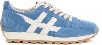 Hogan Low-Top Sneaker - 86R Running Suede Light Blue Sneakers - Gr. 6_5 - in Blau - für Damen