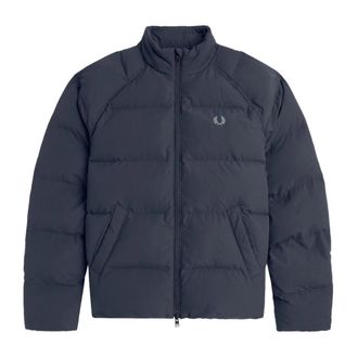 Fred Perry Gesteppte Steppjacke - - Jackets - Herren - Blau - M