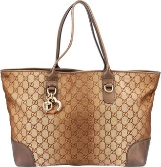 Gucci Crossbody Bags - Gucci GG Monogram Charmy Handbag - Gr. unisize - in Braun - f&uuml;r Damen