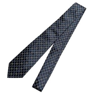 Gucci Cravate Pre-owned - Homme - Pre-owned - Bleu - Taille: ONE Size