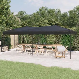 vidaXL Tente de r&eacute;ception pliable Anthracite 3x6 m - Vidaxl