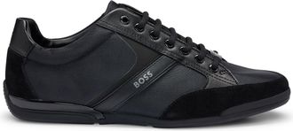 BOSS Men Saturn_Lowp_mx A_N Sneaker Black 41 EU