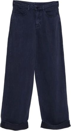 Emporio Armani Femme, Jeans, Bleu, Taille: W25 Wide Jeans