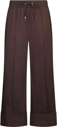 Liu Jo Femme, Pantalons, Brun, Taille: 40 FR Ta6167 T416A Pantalon Large