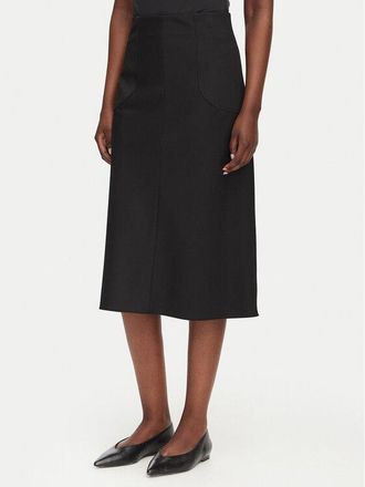 HUGO BOSS Midirock Rasiana 50564165 Schwarz Regular Fit