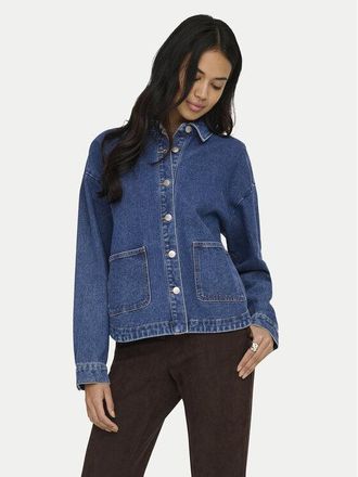 Only Jeansjacke Lara 15372651 Dunkelblau Regular Fit