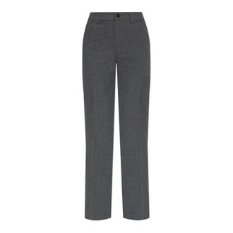 The Attico B&uuml;gelfaltenhose - - Trousers - Damen - Grau - S