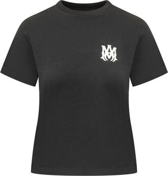 Amiri MA Core Logo Tee - - Tops - Damen - Schwarzk - S