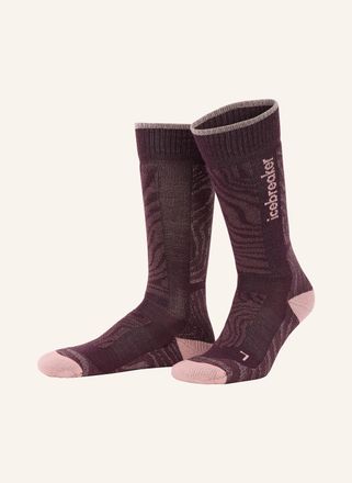 Icebreaker Skisocken Ski + Medium Otc braun