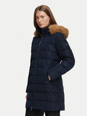 Tommy Hilfiger Winterjacke Heritage Tyra WW0WW51563 Dunkelblau Regular Fit