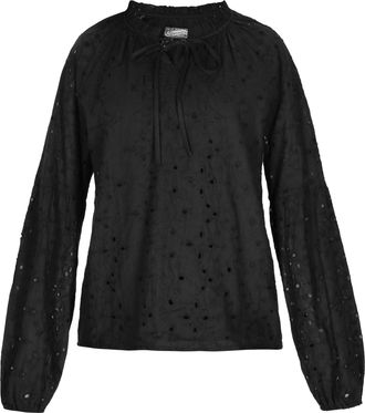 Dreimaster Dreimaster Bluse Frauen Schwarz