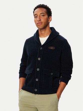 Aeronautica Aeronautica Militare Strickjacke 262MA1674UL00955 Dunkelblau Regular Fit