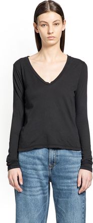 James Perse Deep V L/S Tee