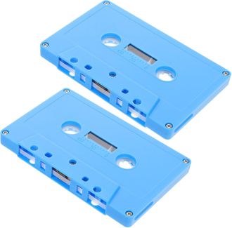 Aboofan 2stücke Leere Audiokassetten Retro Dekoration Für Musikpartys DIY-projekte Kassettendekor Dekorationen Bunt Langlebig