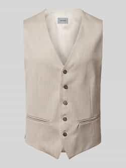 Pierre Cardin Weste mit Paspeltaschen Modell Hugo