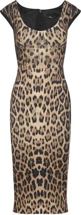 Roberto Cavalli Kurzes Kleid - Beige