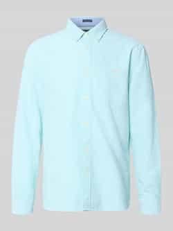 Superdry Regular Fit Freizeithemd mit Logo-Stitching