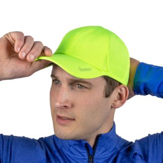 TrailHeads Cap Herren Sommer Mit UV-Schutz - Schnell Trocknende Sport Kappe - UPF 50 Laufkappe - neonfarben