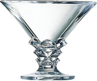 Arcoroc ARC 58010 Palmier Eisbecher, Eisschale, 210ml, Glas, transparent, 6 Stück