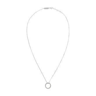 Maison Margiela Numerical Ring Necklace - - Accessories - Damen - Grau - ONE SIZE