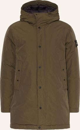 Stone Island Daunenparka braun