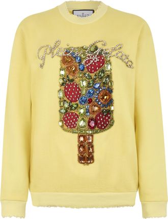 Philipp Plein Washed Sweatshirt Gelato
