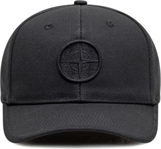Stone Island Homme, Accessoires, Bleu, Taille: L Cappello Baseball logo