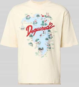 Dsquared2 Loose Fit T-Shirt mit Logo-Print