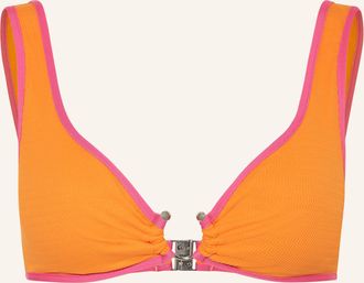 Seafolly Bralette-Bikini-Top Beach Bound orange
