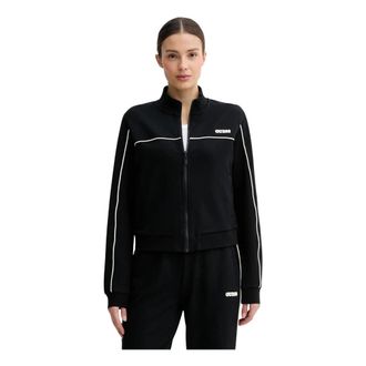Guess Clara Zip-through Sweatshirt - - Sweatshirts & Hoodies - Damen - Schwarzk - XS