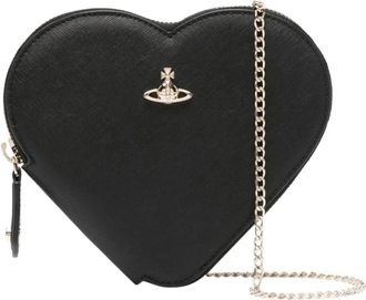 Vivienne Westwood Hobo Bags - New Heart Crossbody Bag - Gr. unisize - in Schwarz - für Damen