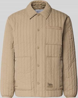 Maison Kitsun&eacute; Steppjacke mit Brusttasche
