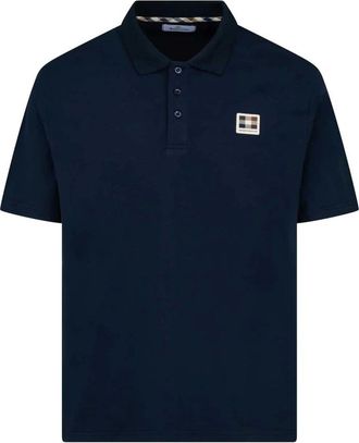 Aquascutum Homme, Tops, Bleu, Taille: M Polo
